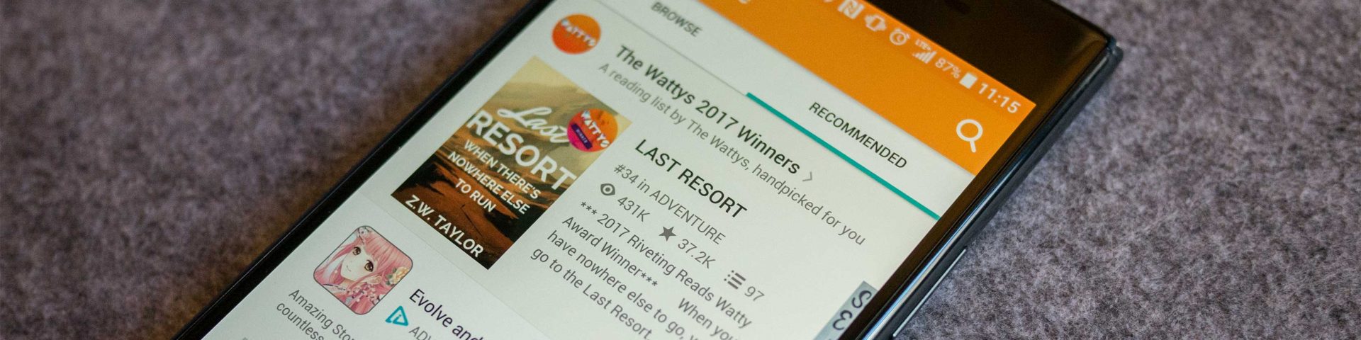 Wattpad App for Android - Me-3